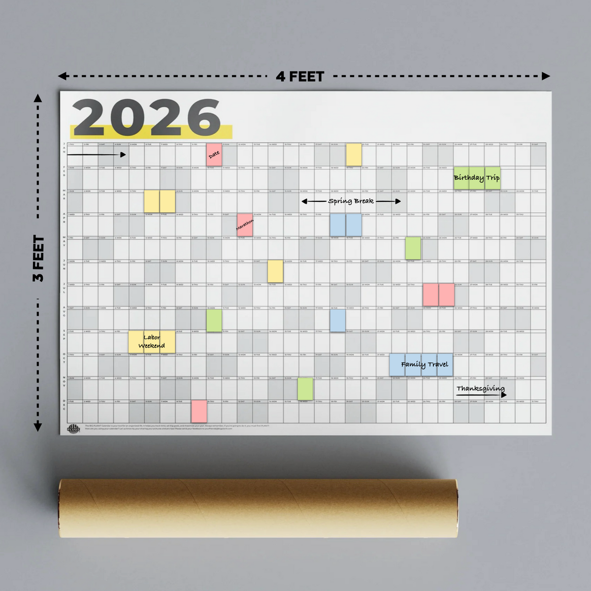 The Big 2026 Calendar – Finisher Secrets